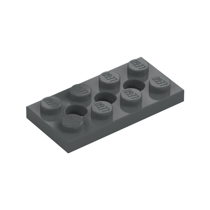 LEGO Technic Plate 2 x 4 with Holes (3709) | Brick Owl