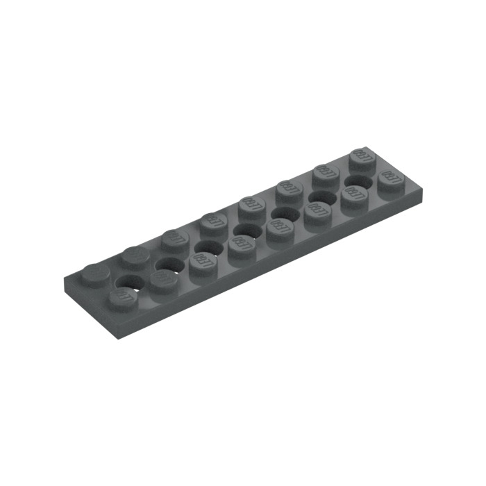 LEGO Technic Plate 2 x 8 with Holes (3738) | Brick Owl