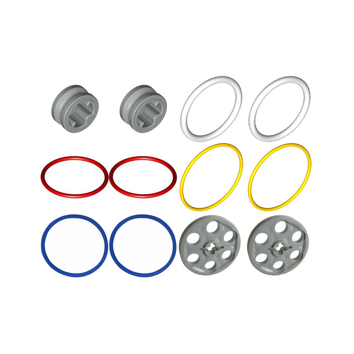 LEGO Technic Wheels and Rubber Bands Set 5205 | Brick Owl - LEGO ...