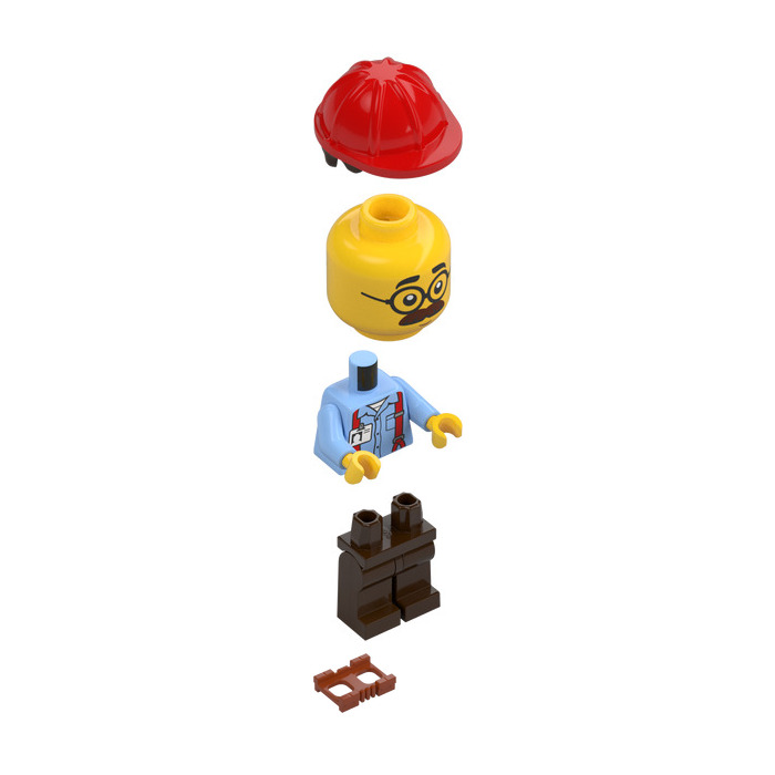 LEGO Ted Brickle Minifigure | Brick Owl - LEGO Marketplace