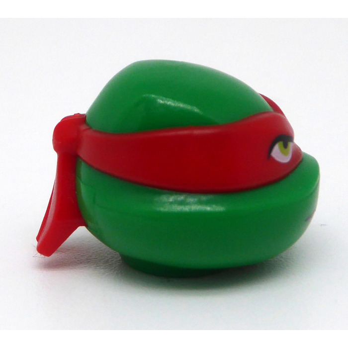 LEGO Teenage Mutant Ninja Turtles Head with Raphael Red Mask and ...