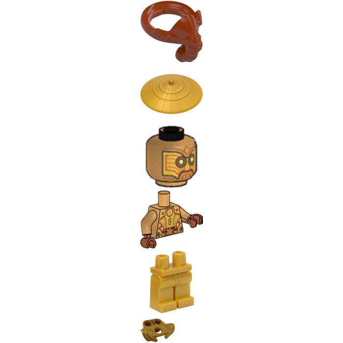 LEGO Temple Guard with Shoulder Armor Minifigure | Brick Owl - LEGO ...