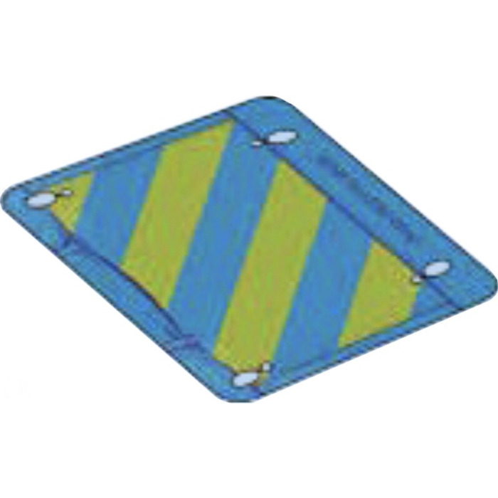 LEGO Tent Awning with Lime and Dark Azure | Brick Owl - LEGO Marketplace