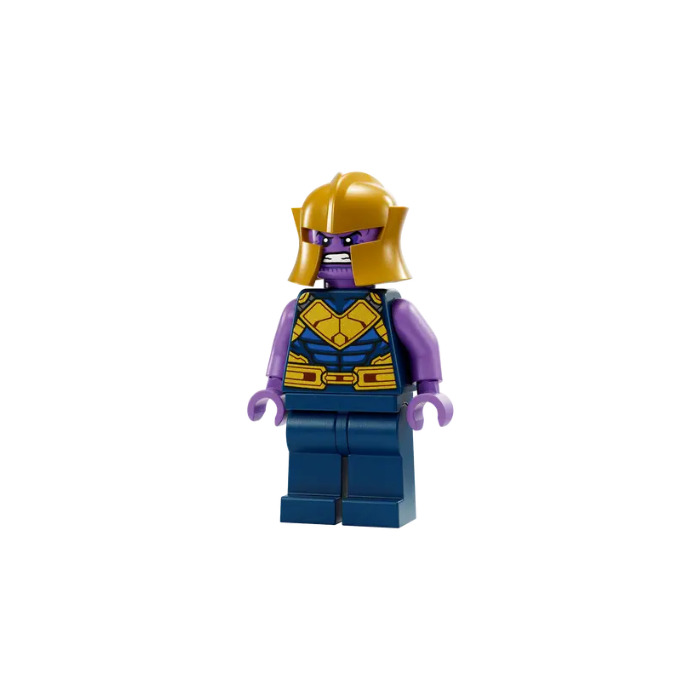 LEGO Thanos with Dark Blue Suit with Lavender Arms and Helmet ...