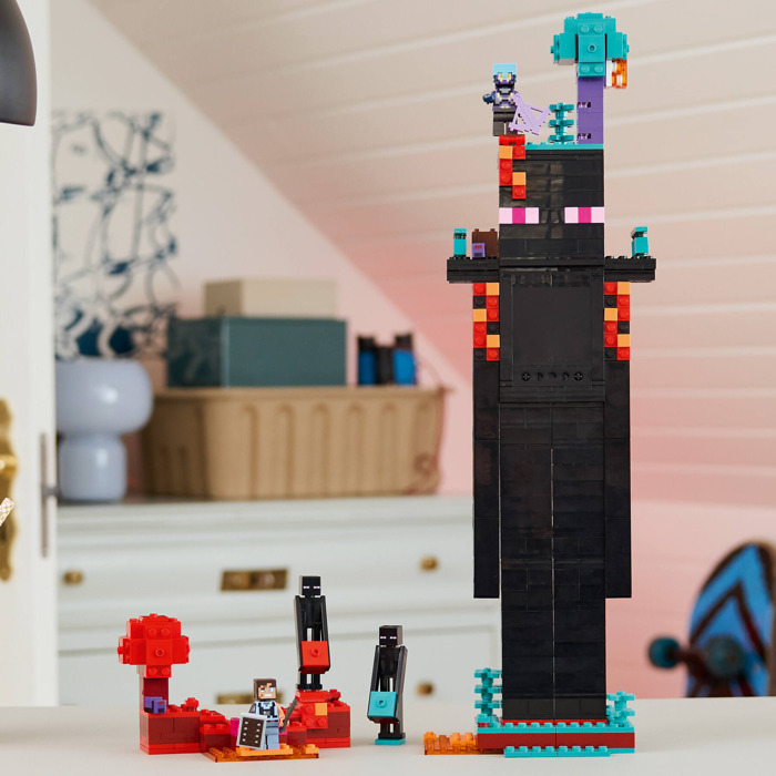 LEGO The Enderman Tower Set 21279 | Brick Owl - LEGO Marketplace