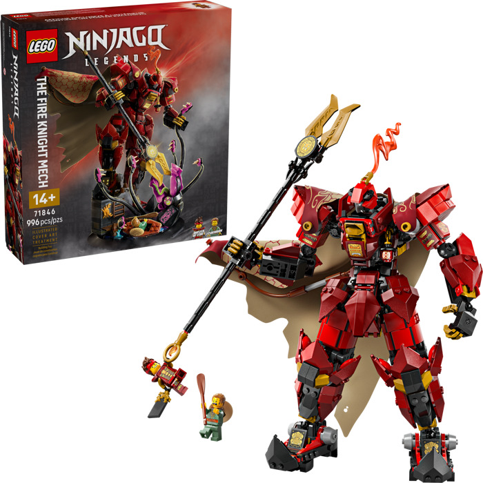 LEGO The Fire Knight Mech Set 71846 | Brick Owl