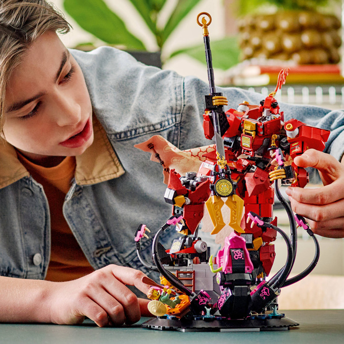 LEGO The Fire Knight Mech Set 71846 | Brick Owl - LEGO Marketplace