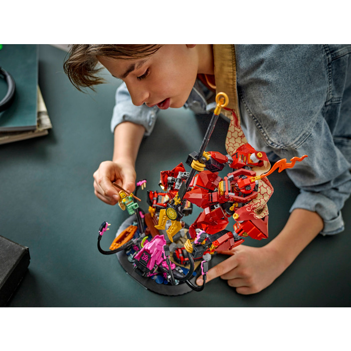 LEGO The Fire Knight Mech Set 71846 | Brick Owl - LEGO Marketplace