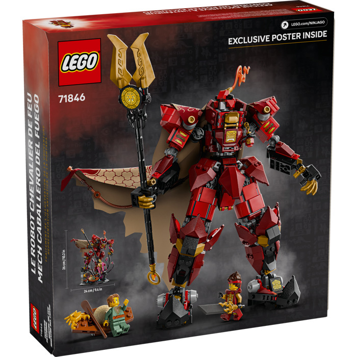LEGO The Fire Knight Mech Set 71846 | Brick Owl - LEGO Marketplace