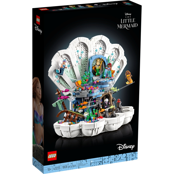 LEGO The Little Mermaid Royal Clamshell Set 43225 | Brick Owl