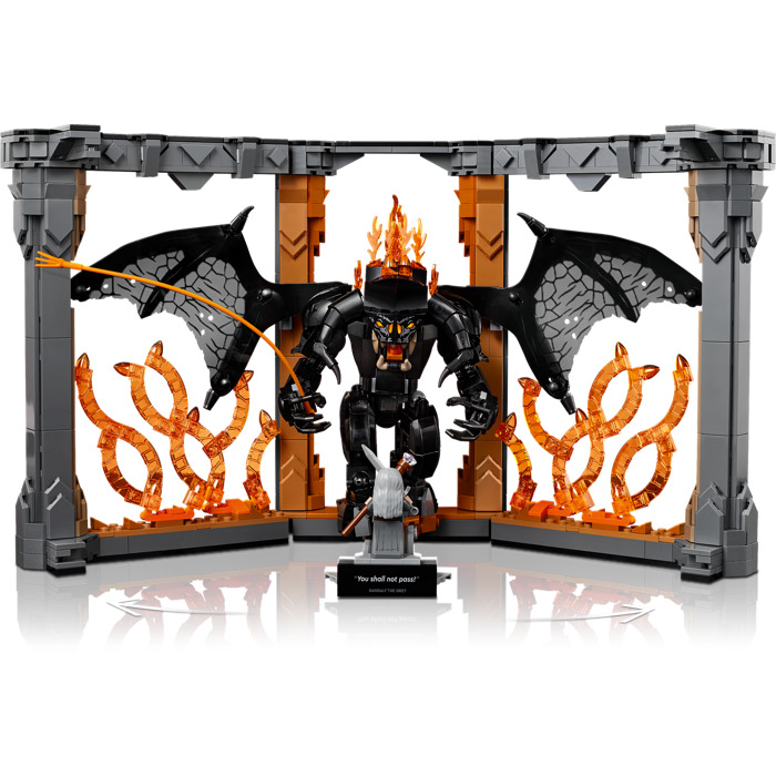 LEGO The Lord of the Rings: Balrog Book Nook Set 10367 | Brick Owl ...