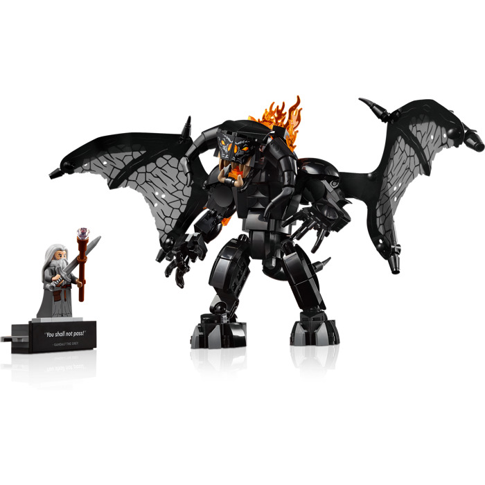 LEGO The Lord of the Rings: Balrog Book Nook Set 10367 | Brick Owl ...