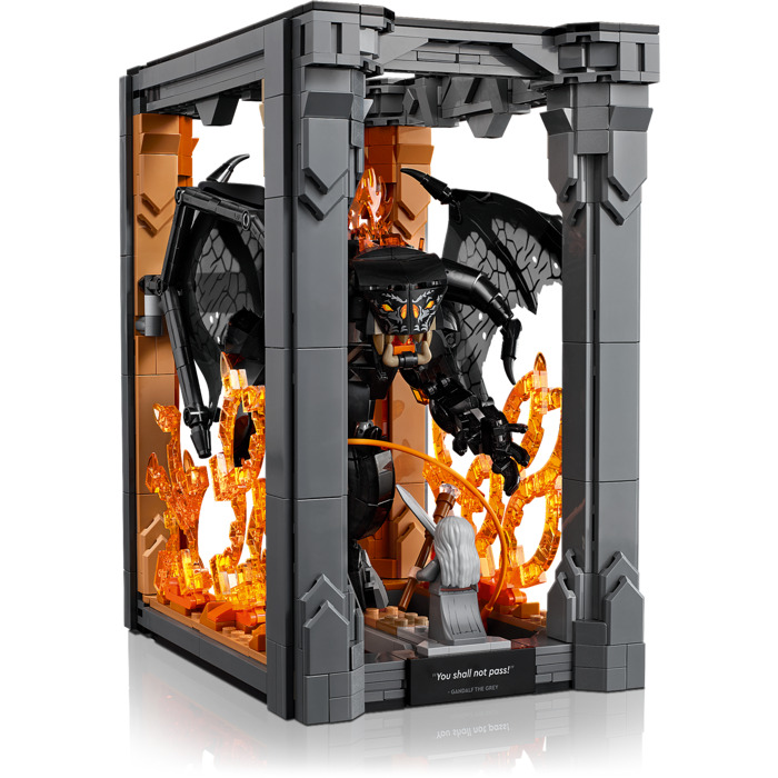 LEGO The Lord of the Rings: Balrog Book Nook Set 10367 | Brick Owl ...