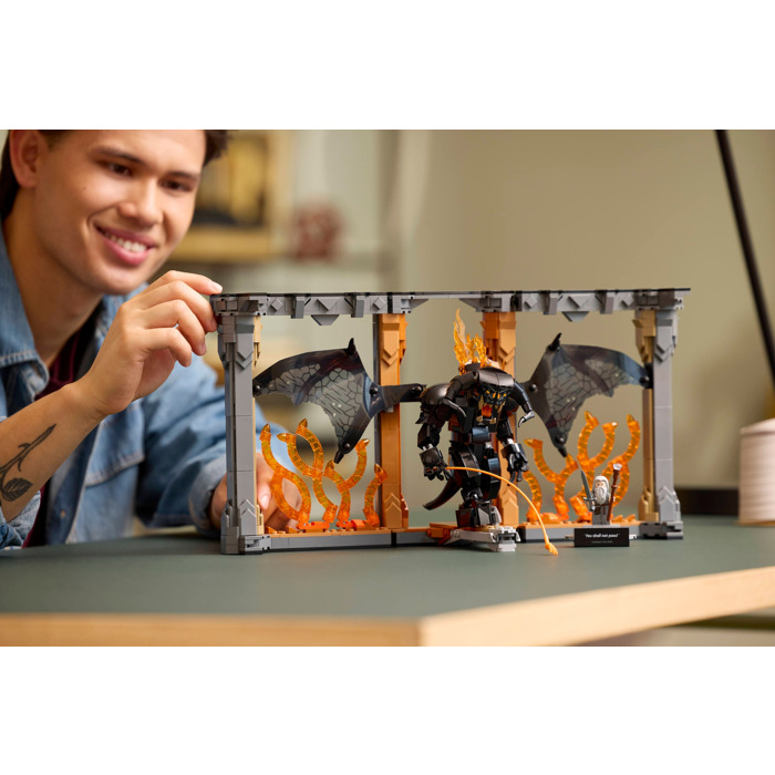 LEGO The Lord of the Rings: Balrog Book Nook Set 10367 | Brick Owl ...