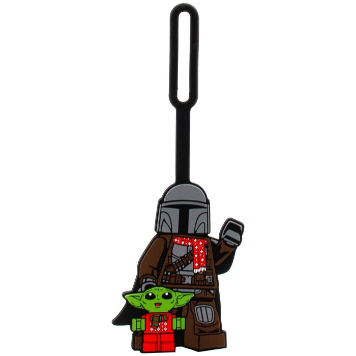 LEGO The Mandalorian with Grogu Holiday Bag Tag (5008114) | Brick Owl