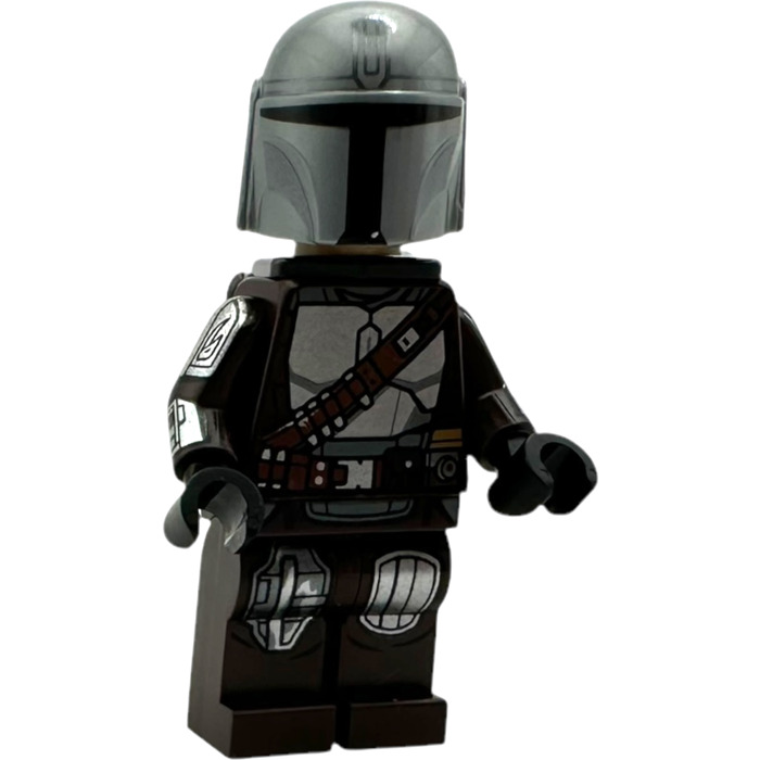 LEGO The Mandalorian with Jet Pack with Printed Head and Silver Helmet ...