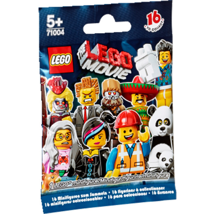 LEGO The Movie Series Collectable Minifigures Random Pack Set 71004-0 ...
