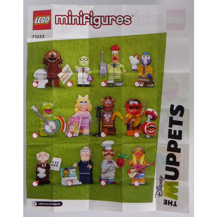 LEGO The Muppets Series Collectable Minifigures Random Pack Set 71033-0 ...