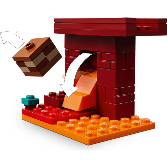 LEGO The Nether Lava Battle Set 21266 | Brick Owl - LEGO Marketplace