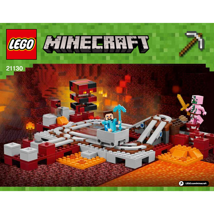LEGO The Nether Railway Set 21130 Instructions | Brick Owl - LEGO ...