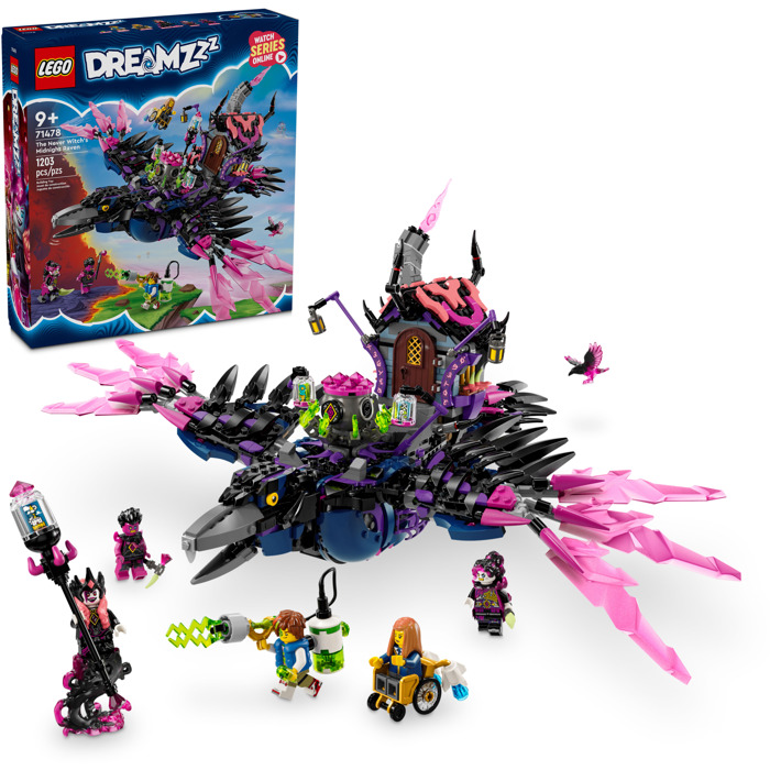 LEGO The Never Witch's Midnight Raven Set 71478 | Brick Owl - LEGO ...