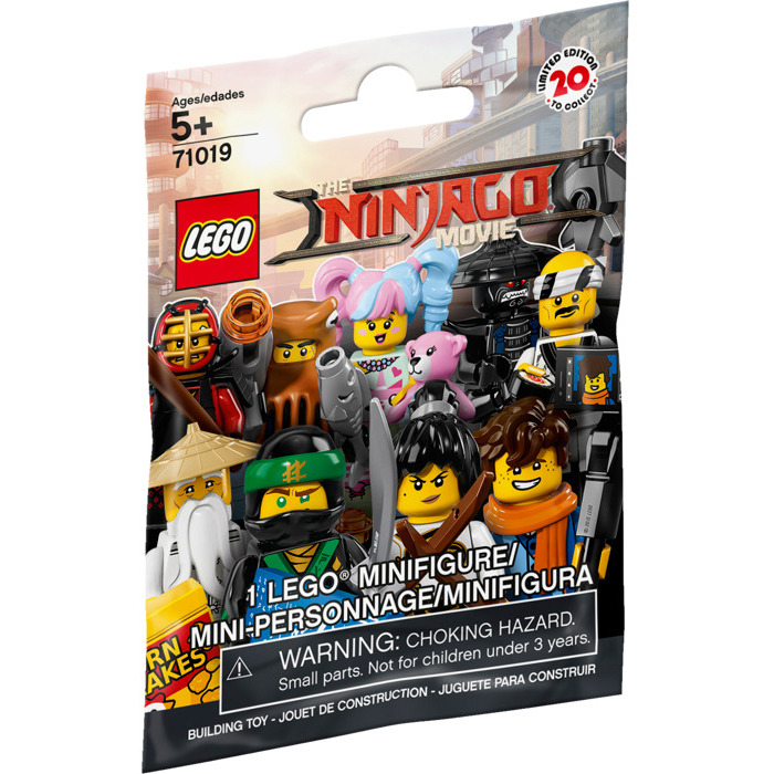 LEGO The Ninjago Movie Series Collectable Minifigures Random Pack Set ...