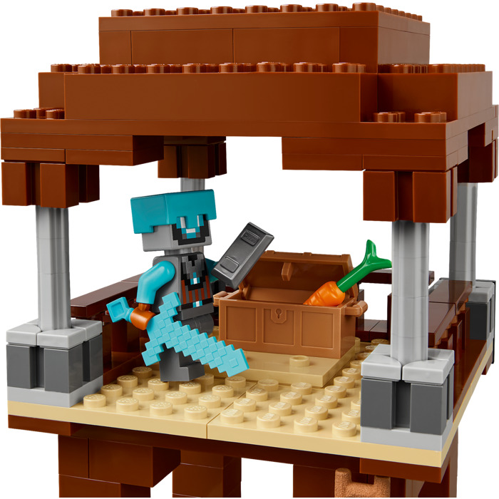 LEGO The Pillager Outpost and Ravager Set 21278 | Brick Owl - LEGO ...