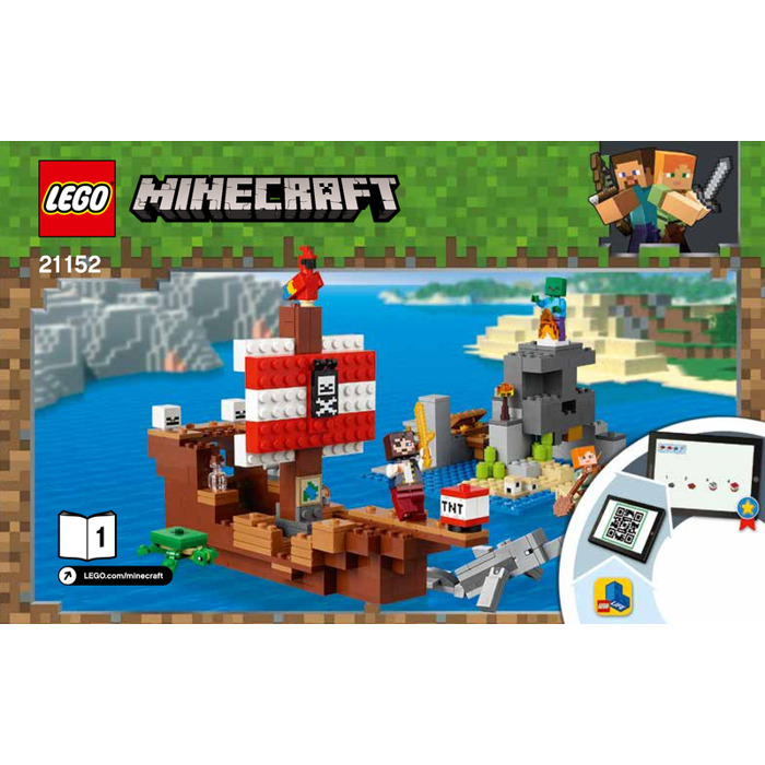LEGO The Pirate Ship Adventure 21152 Instructions Set | Brick Owl ...