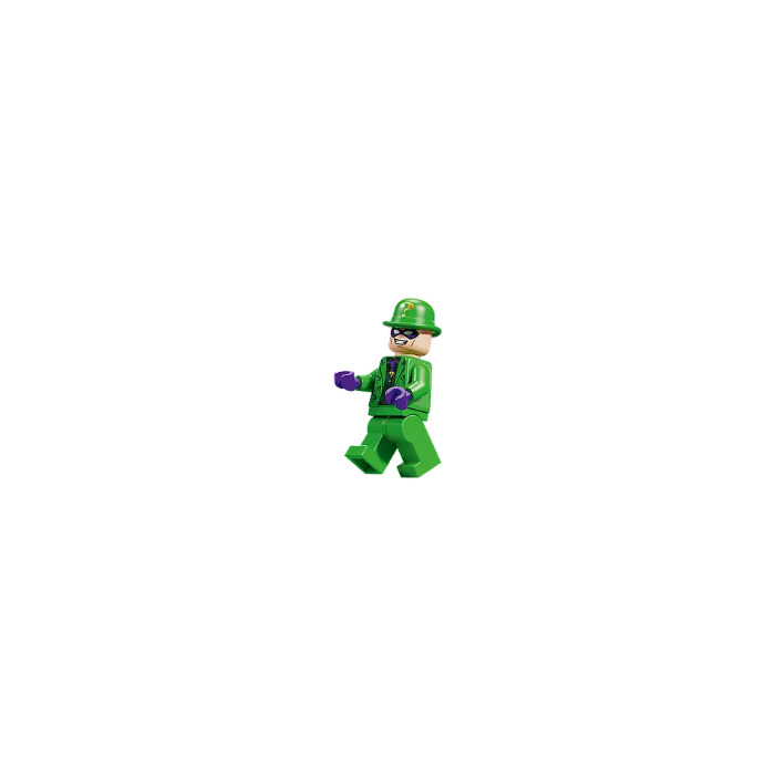 LEGO The Riddler with Bright Green Outfit and Hat Minifigure | Brick Owl