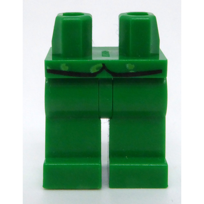 LEGO The Riddler with Green Outfit and Dark Green Hat Minifigure Hips ...