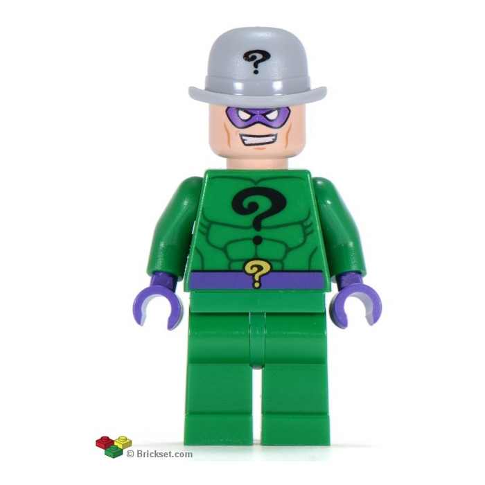 LEGO The Riddler with Green Outfit and Gray Hat Minifigure | Brick Owl