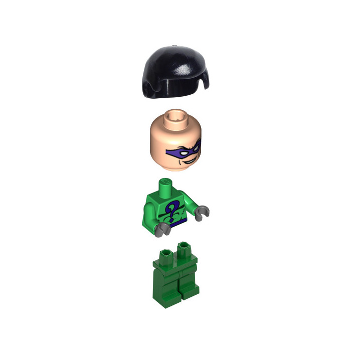 LEGO The Riddler with Green Outfit and Hair Minifigure | Brick Owl ...