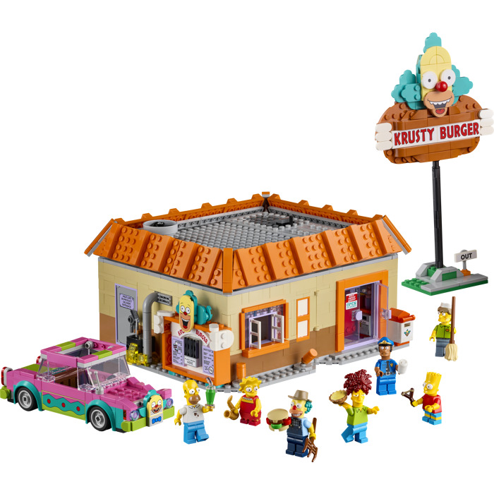 LEGO The Simpsons: Krusty Burger Set 10352 | Brick Owl - LEGO Marketplace