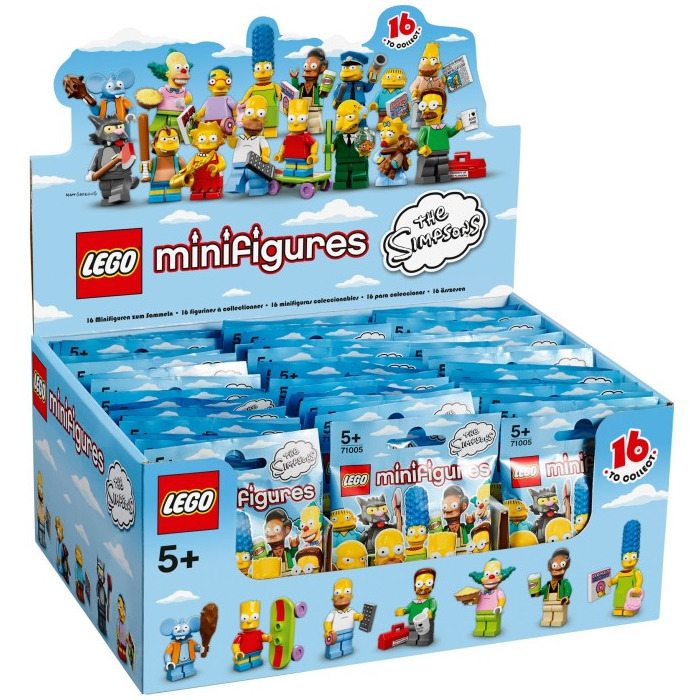 LEGO The Simpsons Series 1 Collectable Minifigures Box of 60 Set 71005 ...