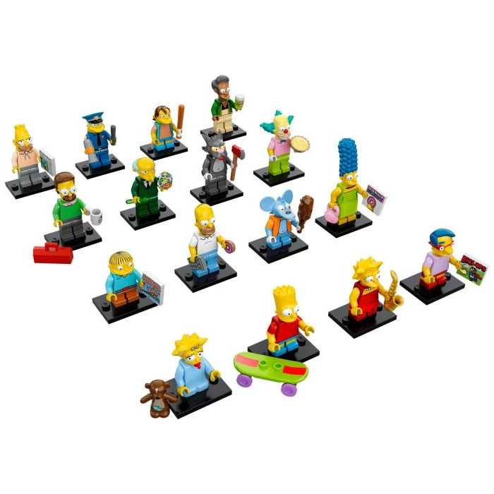 LEGO The Simpsons Series 1 Collectable Minifigures Complete Set 71005 ...
