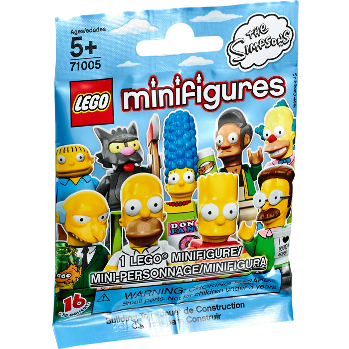 LEGO The Simpsons Series 1 Collectable Minifigures Random Pack Set ...