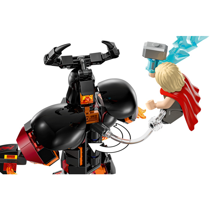 LEGO Thor vs. Surtur Construction Figure Set 76289 | Brick Owl - LEGO ...