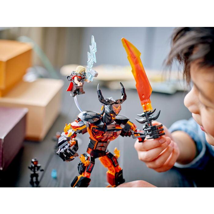 LEGO Thor vs. Surtur Construction Figure Set 76289 | Brick Owl - LEGO ...