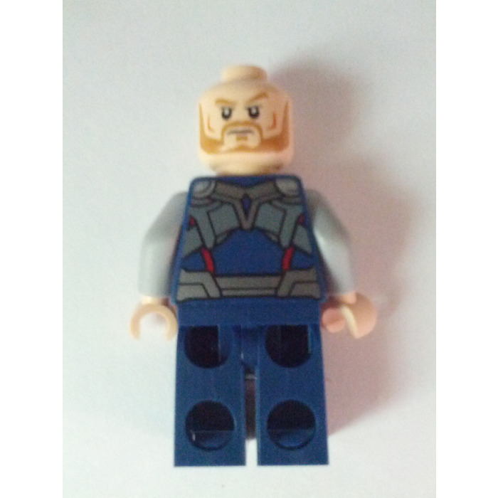 LEGO Thor with Dark Blue Suit and Starched Cape Minifigure | Brick Owl ...