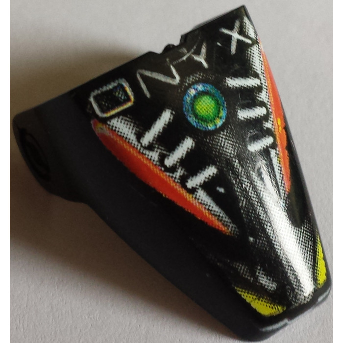 LEGO Throwbot Visor with Onyx (32169 / 84248) | Brick Owl - LEGO ...