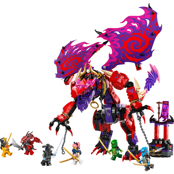 LEGO Thunderfang Dragon of Chaos Set 71832 | Brick Owl