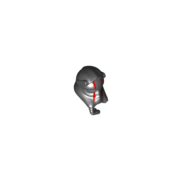 LEGO TIE Fighter Pilot Helmet with Red Stripes (35116 / 48015) | Brick Owl