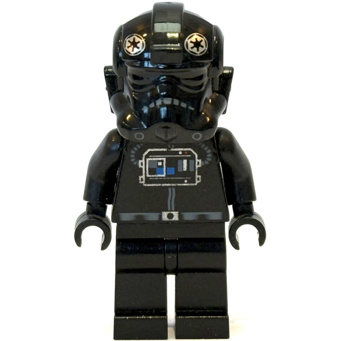 LEGO TIE Fighter Pilot with Black Head and TIE Defender Markings ...