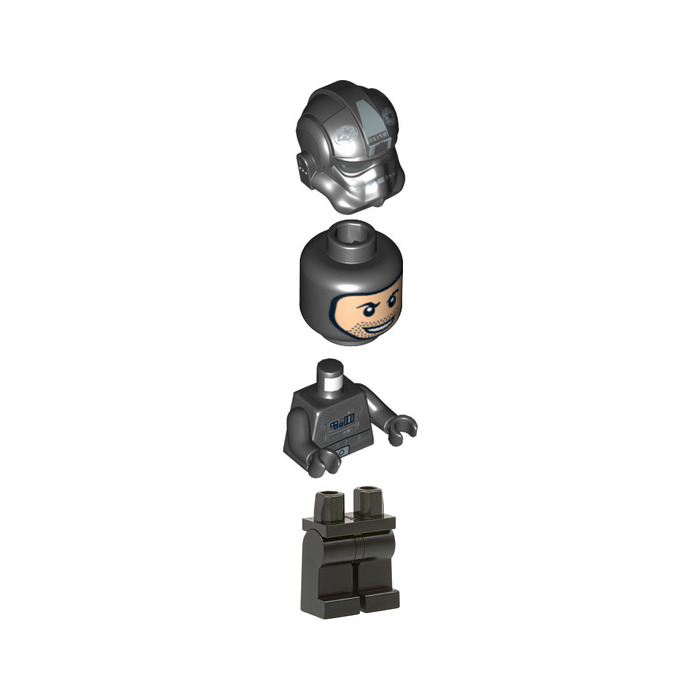 LEGO TIE Pilot with Balaclava Head Minifigure | Brick Owl - LEGO ...