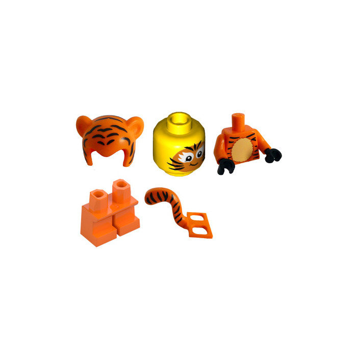 LEGO Tiger Cub Suit Girl Minifigure | Brick Owl