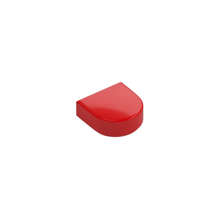 LEGO Tile 1 x 1 Half Oval with Black Line (24246) | Brick Owl - LEGO ...