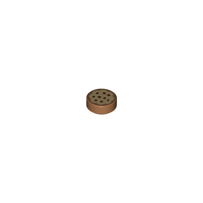 LEGO Tile 1 x 1 Round with Cookie (15828 / 98138) | Brick Owl - LEGO ...