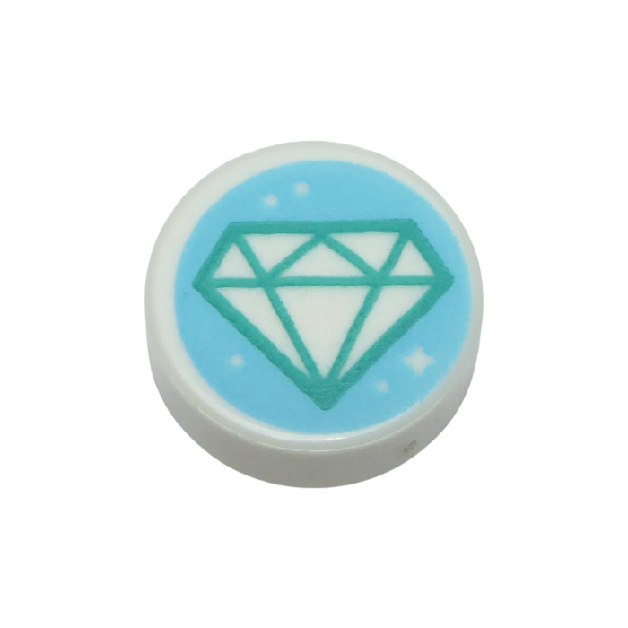 LEGO Tile 1 x 1 Round with Diamond (35380) | Brick Owl - LEGO Marketplace
