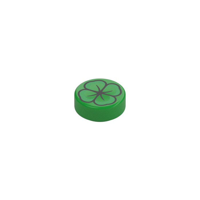 LEGO Tile 1 x 1 Round with Four Leaf Clover (35380 / 109772) | Brick ...