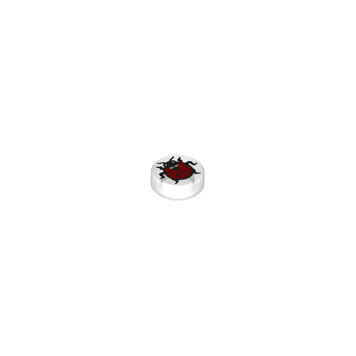 LEGO Tile 1 x 1 Round with Ladybird (35380 / 107749) | Brick Owl